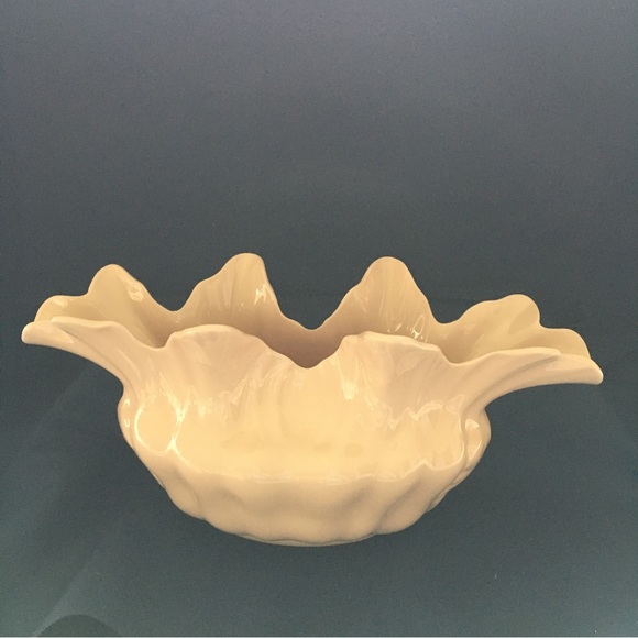 Lenox | Accents | Lenox Pink Clam Shell Centerpiece Green Mark ...